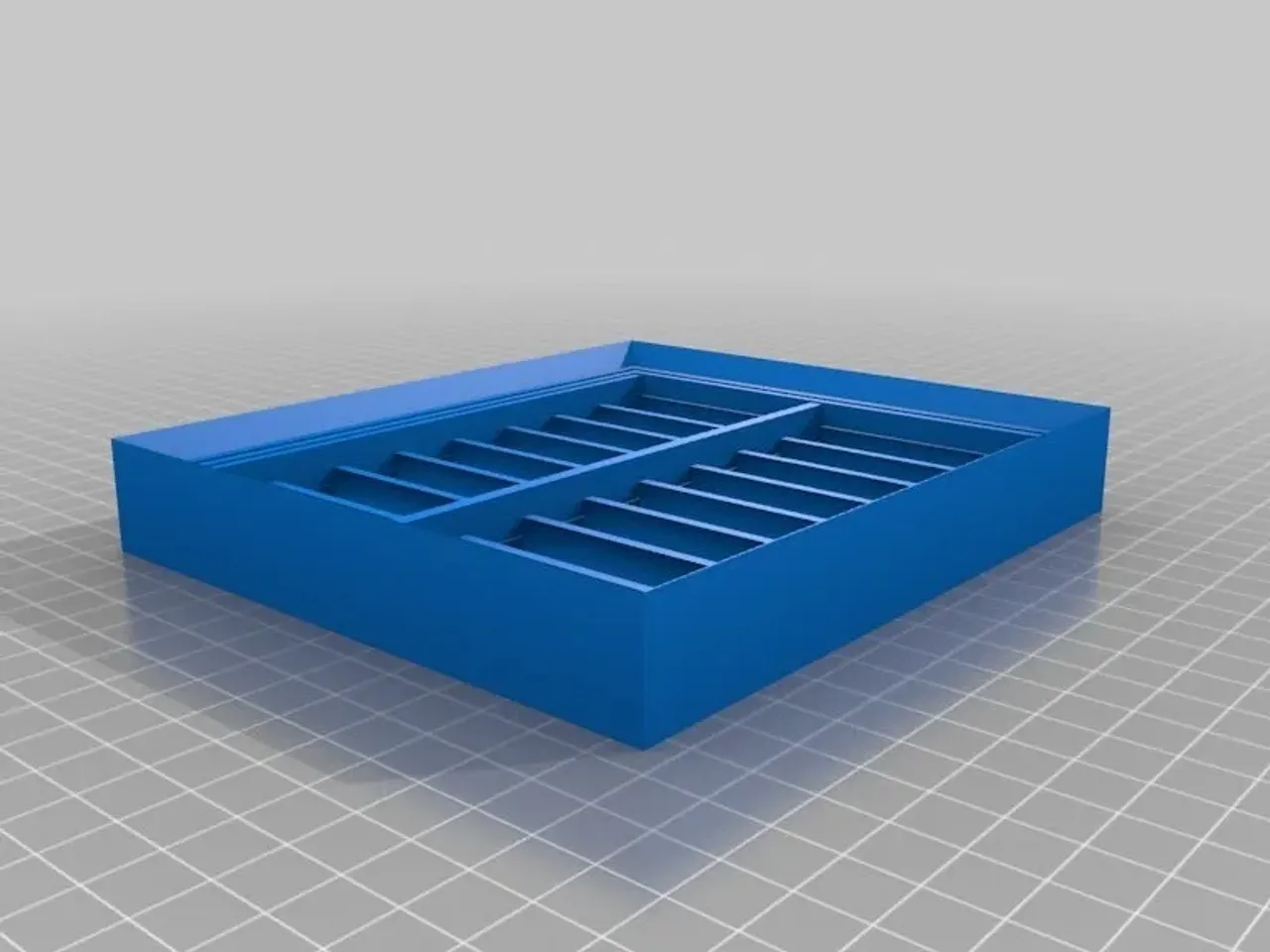 AA Battery Display Frame by nullgel | Download free STL model ...