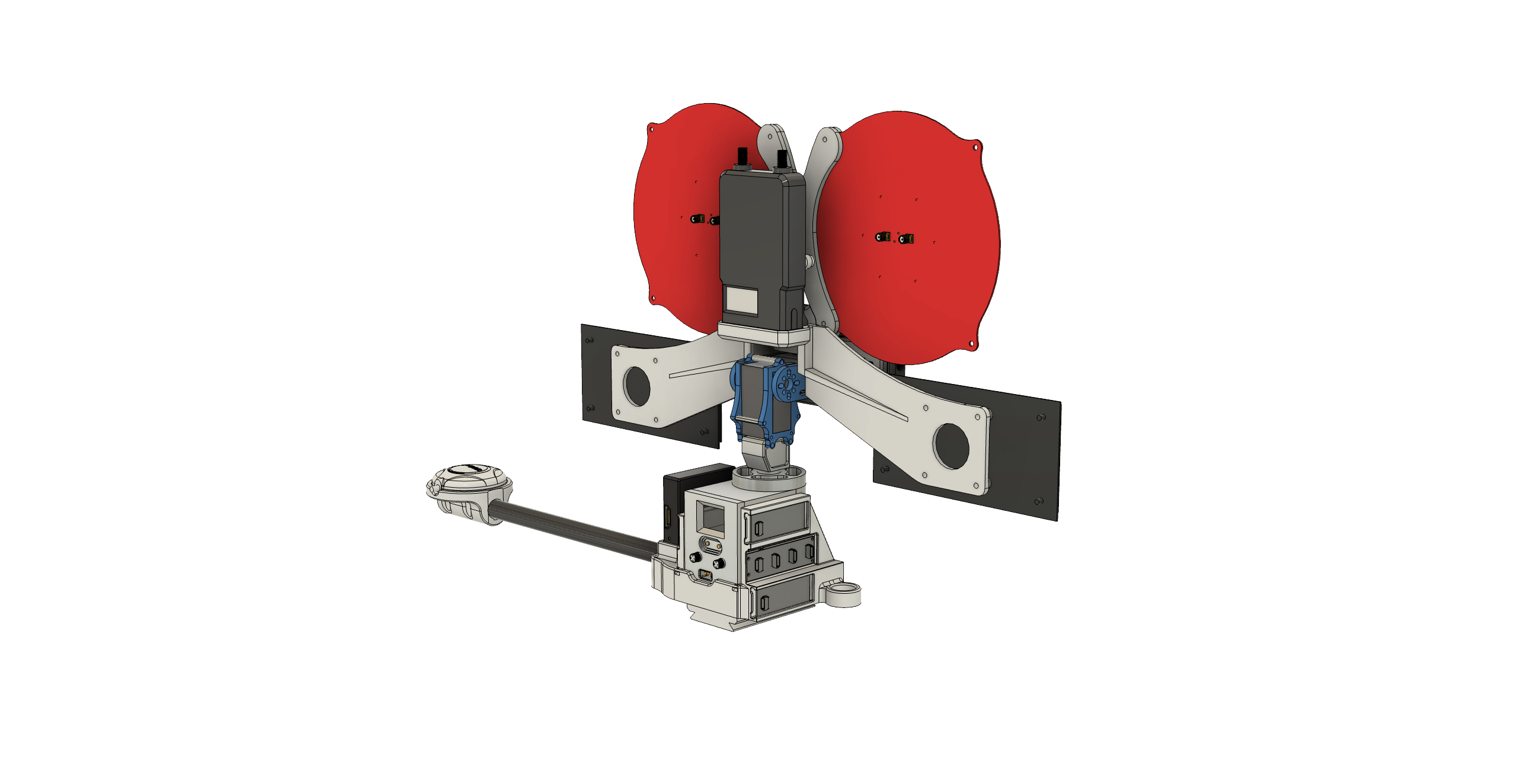 MFD Crossbow Mini AAT Mount for HDZero, Walksnail, SIYI HM30, Maple ...