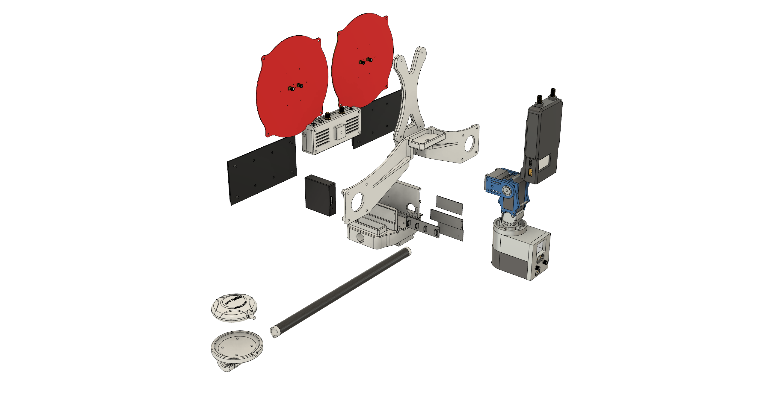 MFD Crossbow Mini AAT Mount for HDZero, Walksnail, SIYI HM30, Maple ...