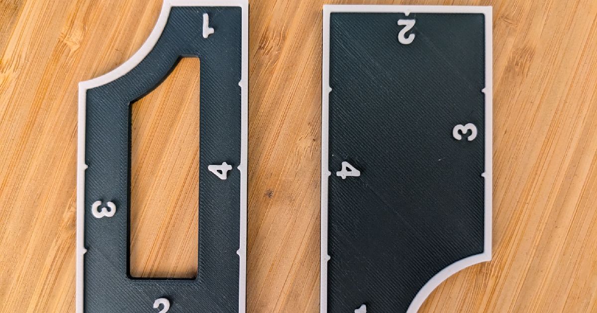 4 Inch Wargaming Movement Widget Ruler par Texture Rollers And More ...