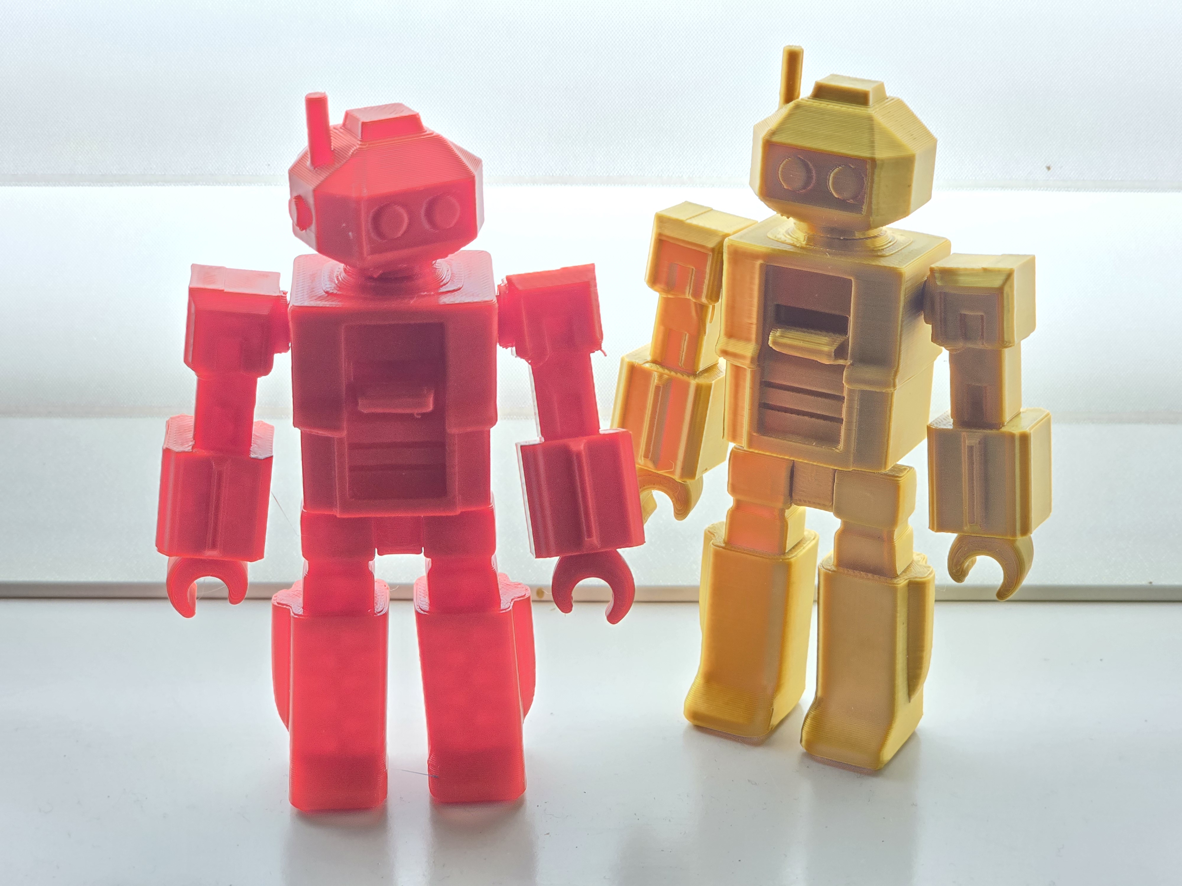 Articulated Retro Robot Action Figure by ChrisPirillo | Printables Store
