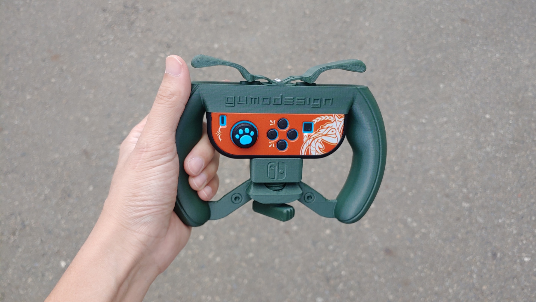 Nintendo Switch Steering Wheel Adaptive by Gumo Design | Download free ...