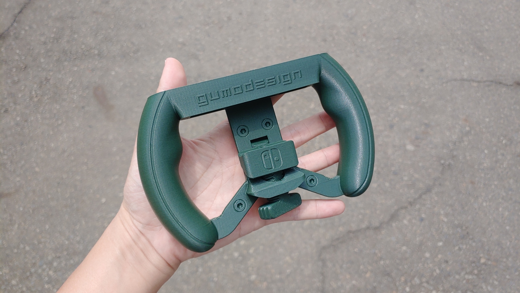 Nintendo Switch Steering Wheel Adaptive by Gumo Design | Download free ...