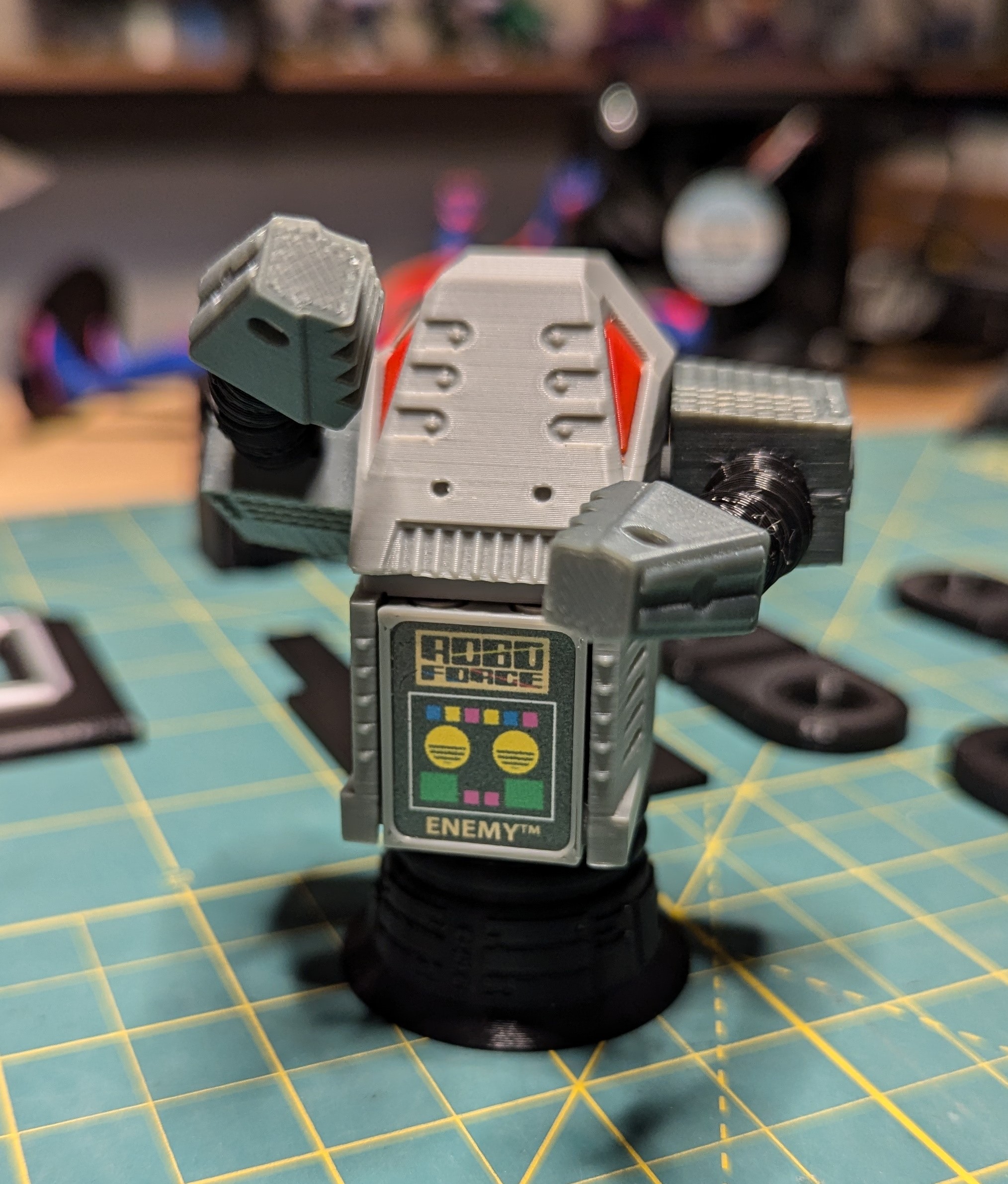 RoboForce Enemy Action Figure by Spradlinb | Download free STL model ...