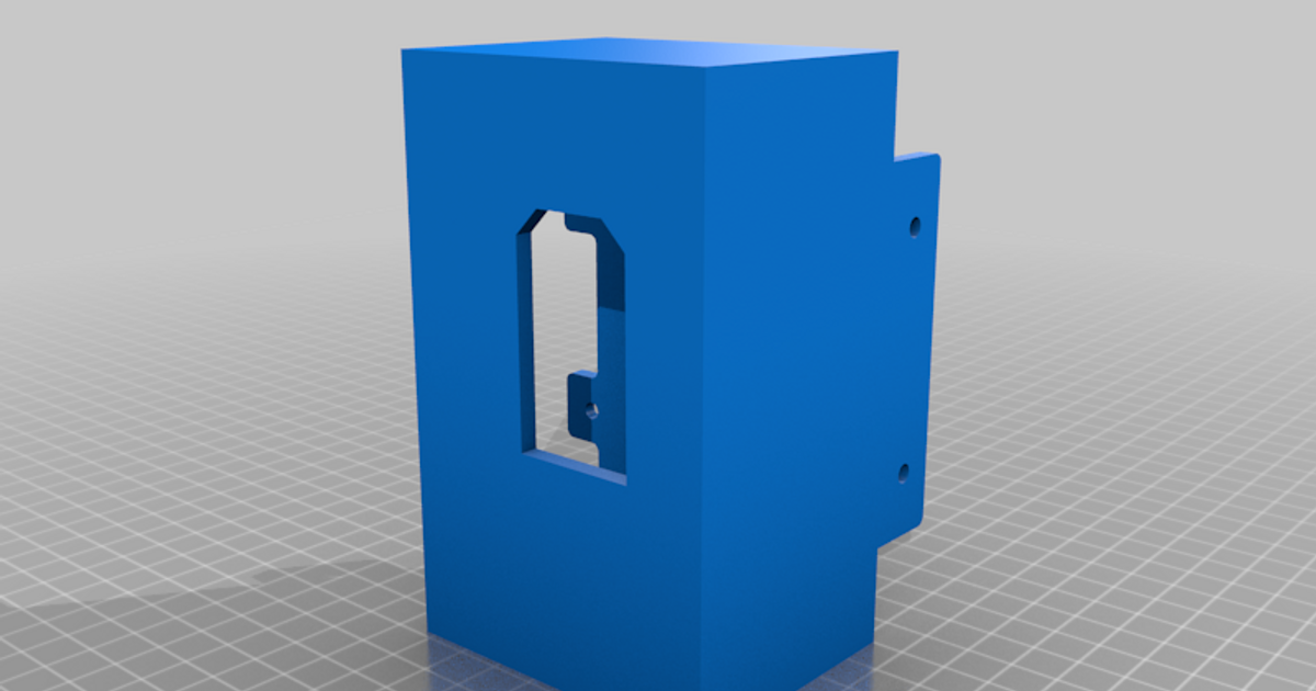 CR10 Standalone PSU COVER by Gazeddy | Download free STL model ...