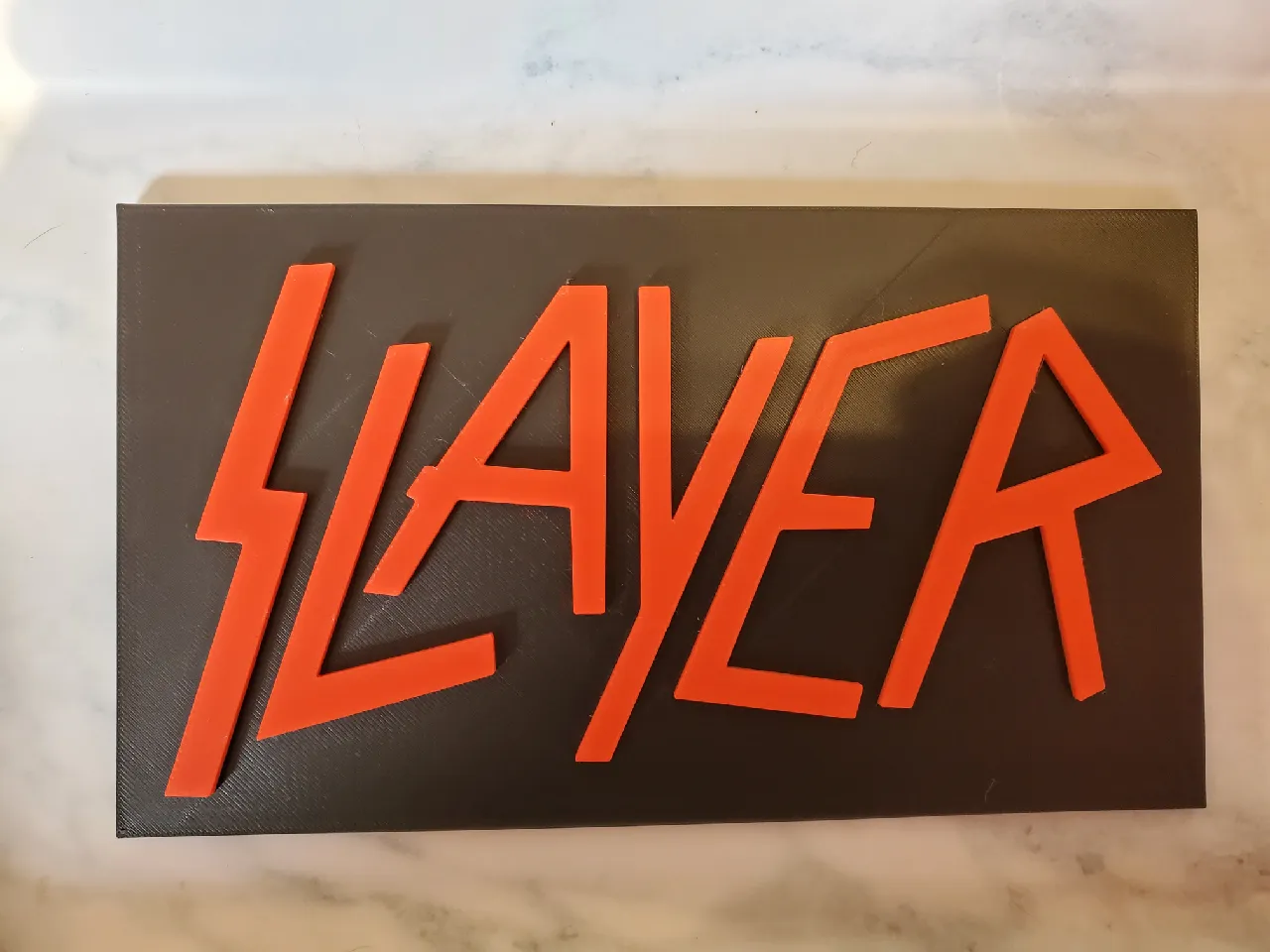 Slayer Logo by Devoon3D | Download free STL model | Printables.com