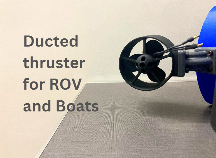 Ducted Thruster with propeller for ROV and Boats by Modulexe3D ...