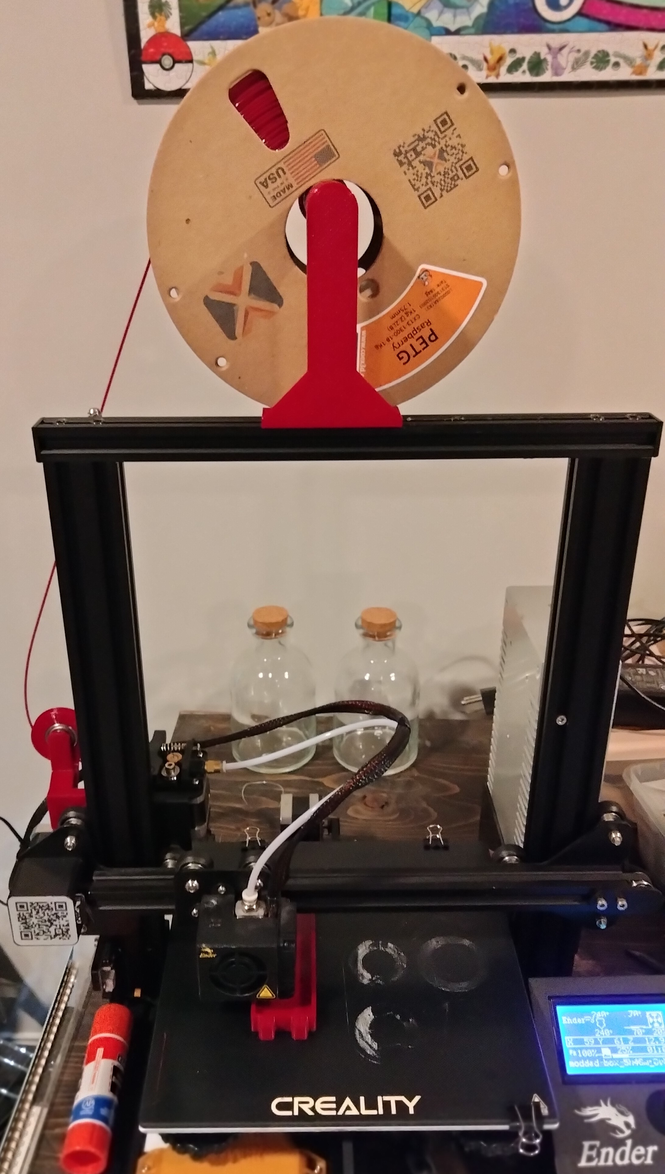 Ender 3 Spool holder by Dimensional_Whi - MakerWorld