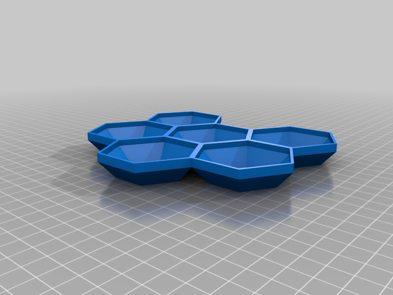Hex Trays by inoffensiveLama | Download free STL model | Printables.com