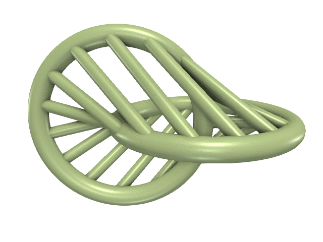 Swirl, Möbius, Oloid, Anti Oloid (OpenSCAD) by Stone Age Sculptor ...