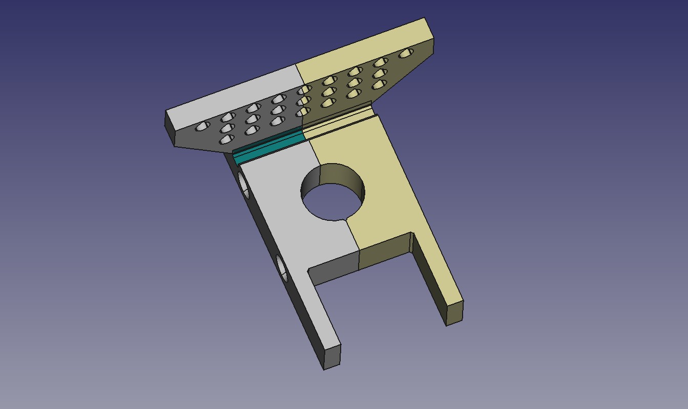 Camera Mounting Rig for Gamo Air Rifle by SvobodaT | Download free STL ...