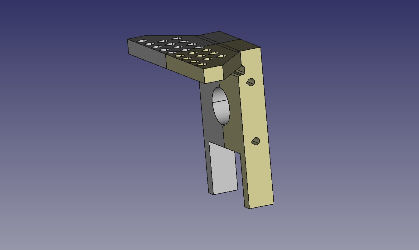 Camera Mounting Rig for Gamo Air Rifle by SvobodaT | Download free STL ...