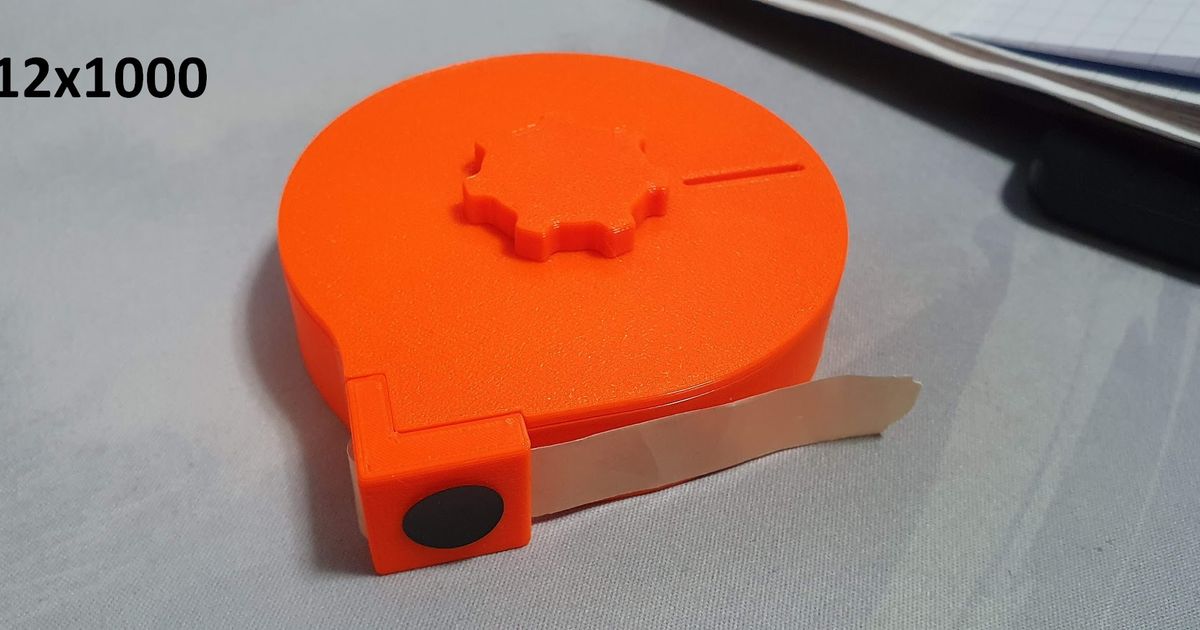 12x1000 target sticker dispenser by Petri | Download free STL model ...
