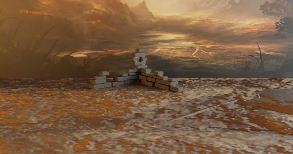 Ruined corner wall #2 - wargaming terrain by everythingwargaming ...