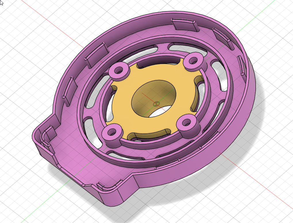 Fan Bionaire BASF1516 Front panel by DBJ | Download free STL model ...