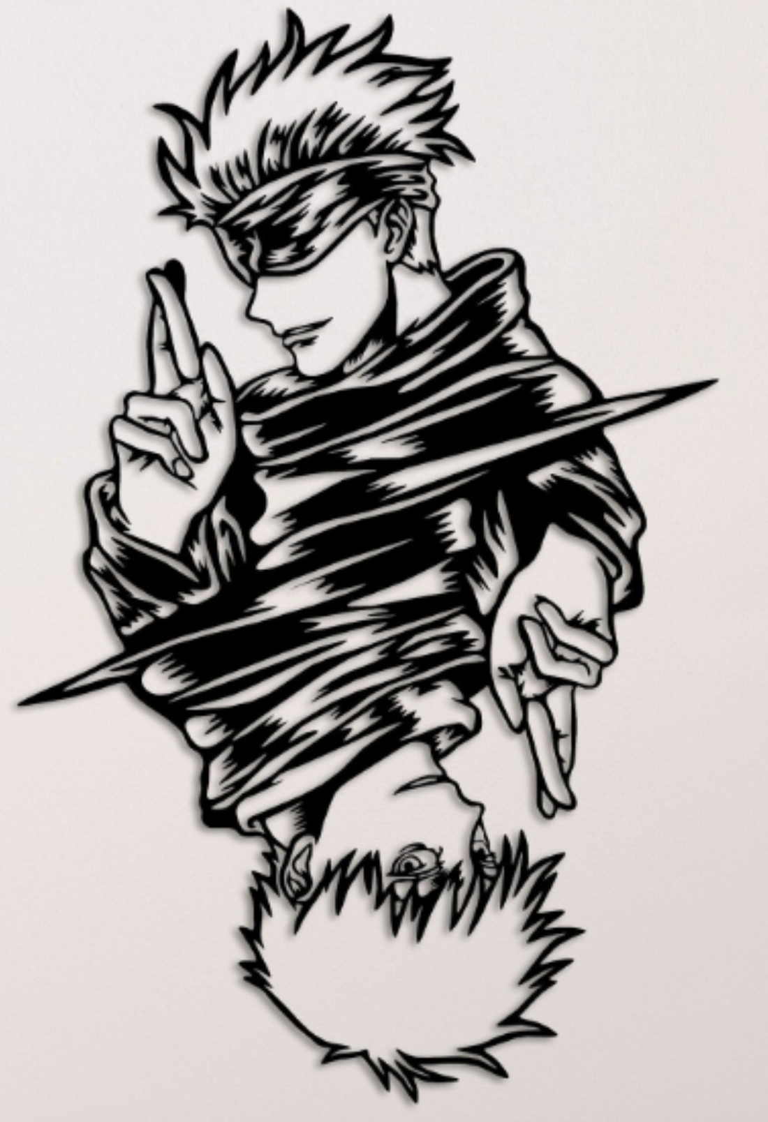 Satoru Gojo - Jujutsu kaisen 2d wall art - home decor von TheWallArtGuy ...