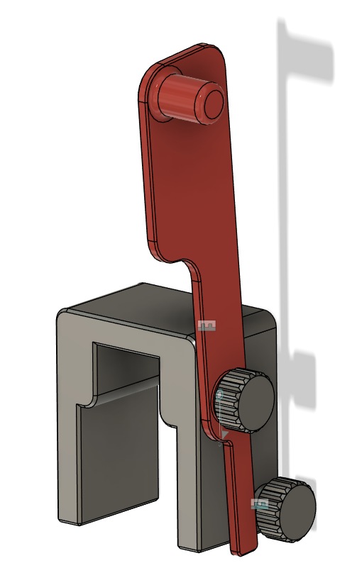 Cubicle partition wall signal flag by Bounet | Download free STL model ...
