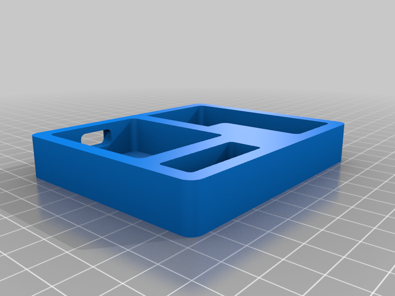 GoPro charger desk organizer by sobieh | Download free STL model ...