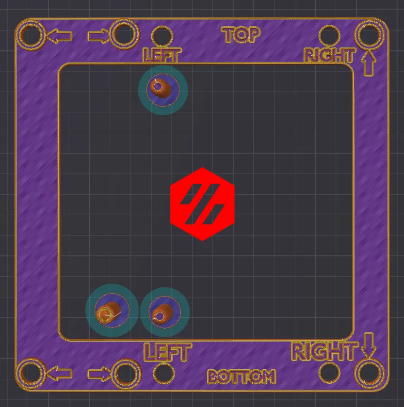 SV08 Bed Bolt Template by x1handed_bills | Download free STL model ...