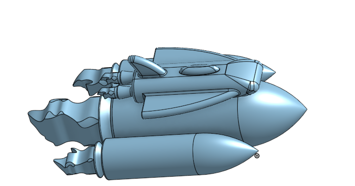 Star Glider v2 by Andreas Fløe Sørensen | Download free STL model | Printables.com