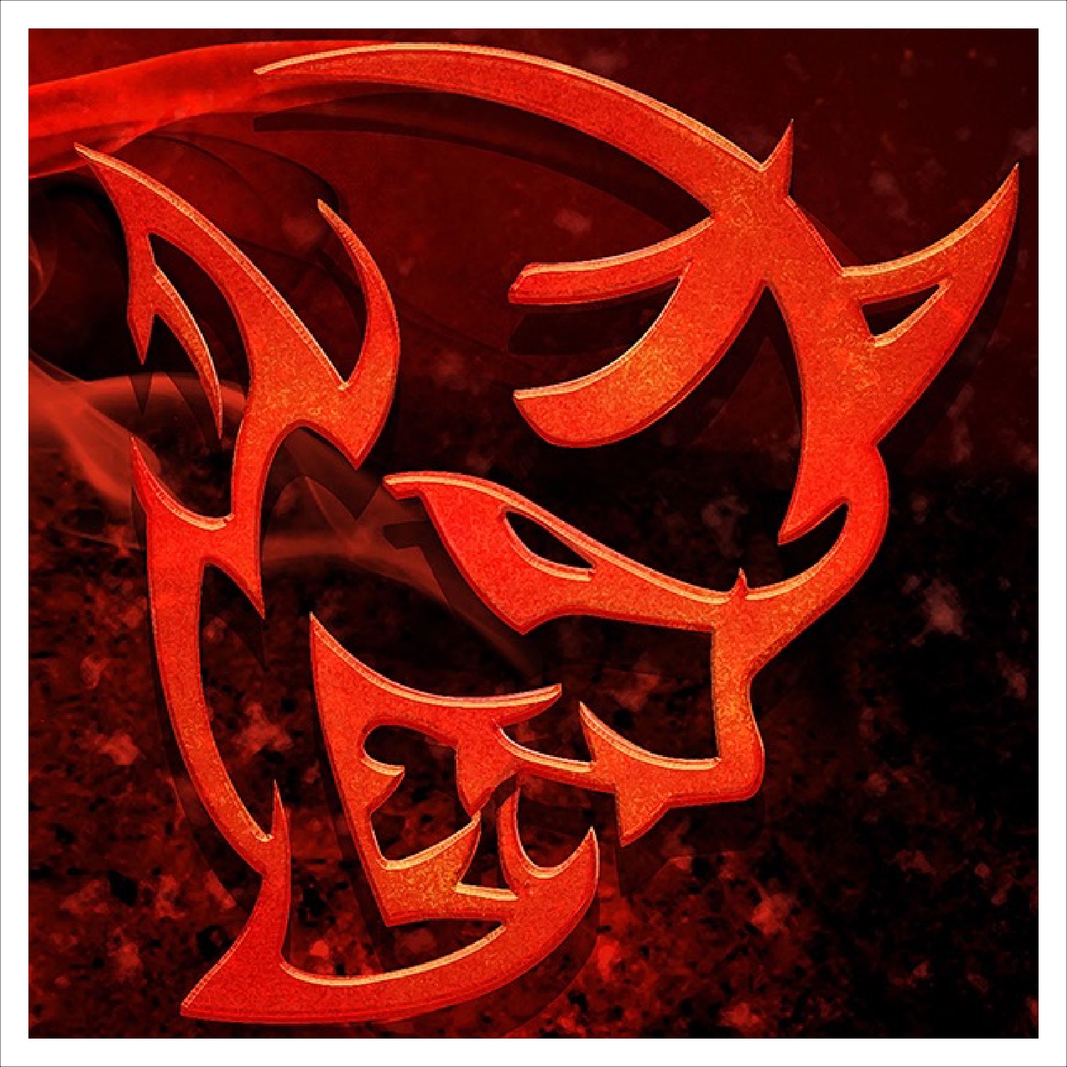 Dodge demon- litho by Dandoe | Download free STL model | Printables.com