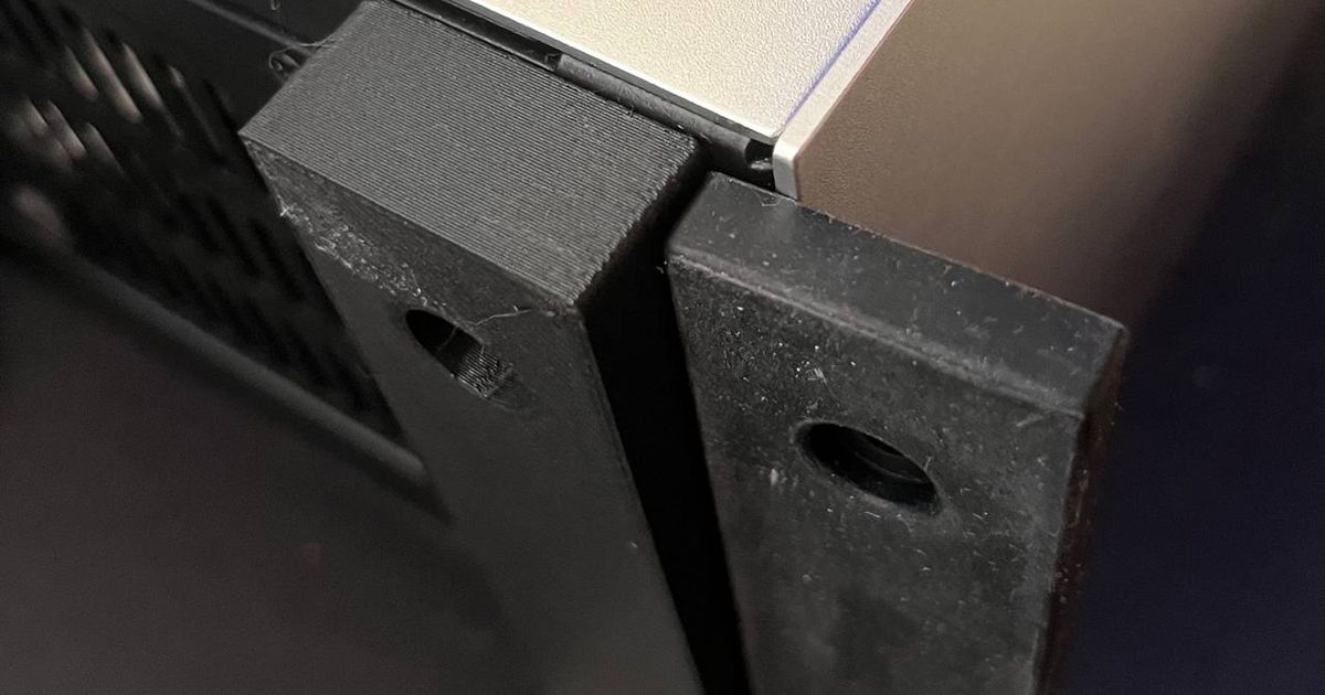 DAN A4 H20 Riser feet by ivtue | Download free STL model | Printables.com