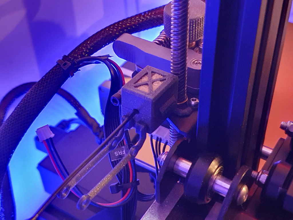 Ender 3/5 and CR-10 Filament Filter+Guide+Runout Sensor Trianglelab by ...