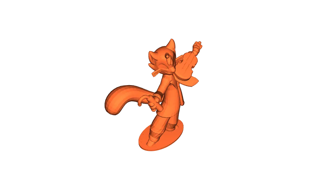 Rocky Rickaby from Lackadaisy 3d Print by the dying meme | Download ...