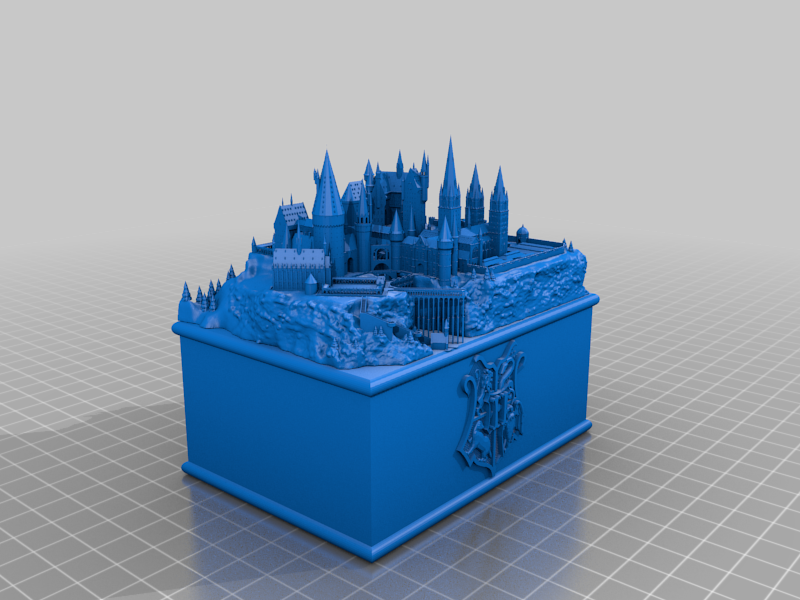 Hogwarts castle by Kryštoof | Download free STL model | Printables.com