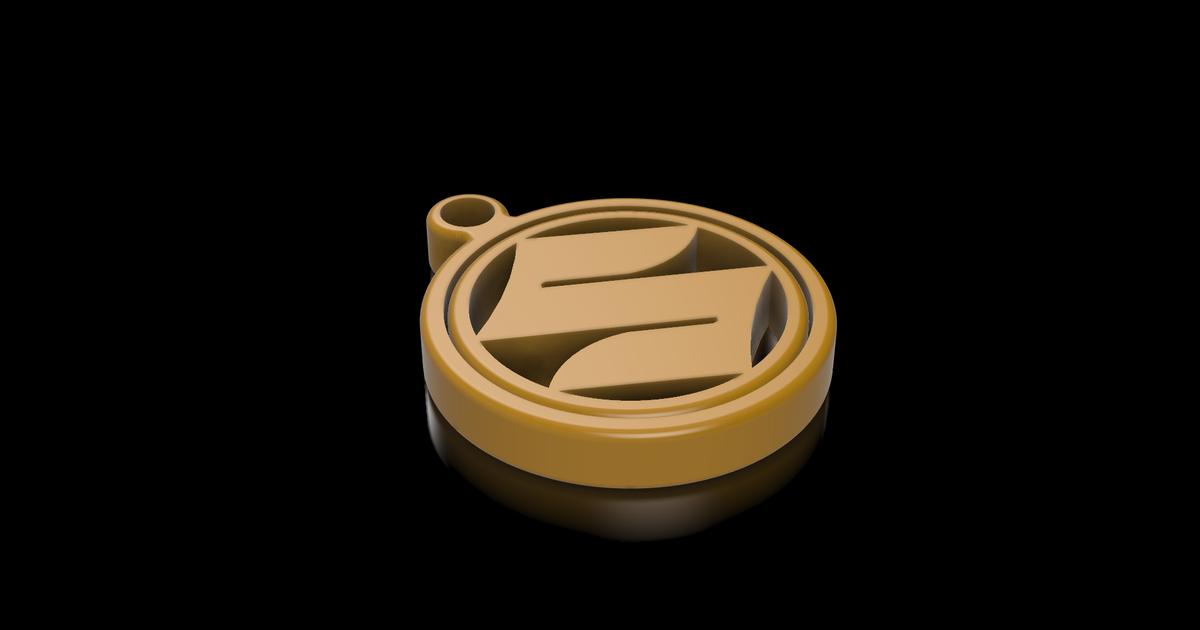 Suzuki Gyro Keychain by Xorxis | Download free STL model | Printables.com