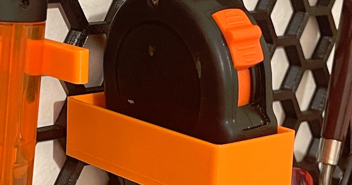 HSW Tape Measure (Ikea) Tray for Honeycomb Storage Wall by race85com ...