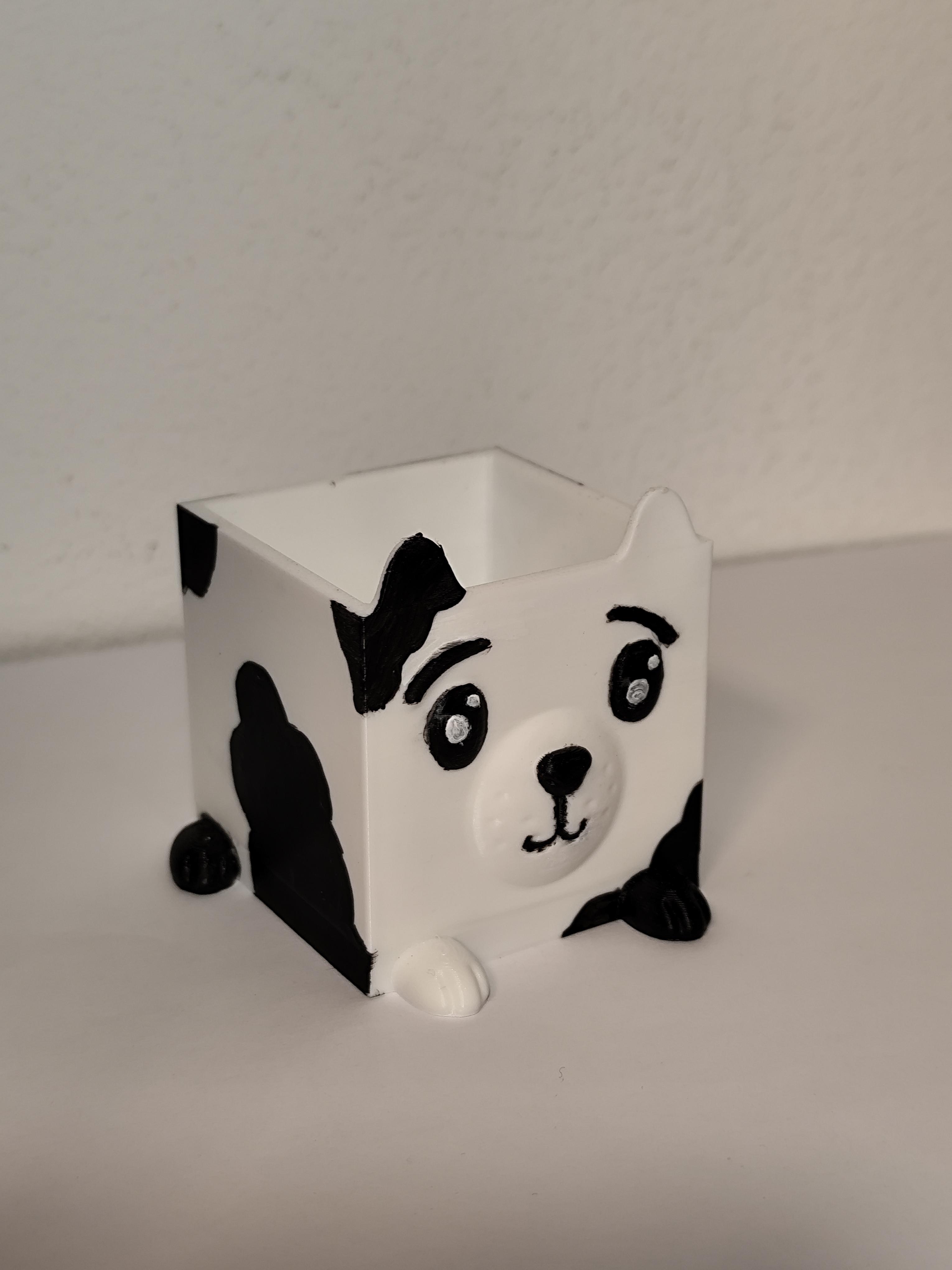 Dog Flower/Cactus Pot by Keno | Download free STL model | Printables.com