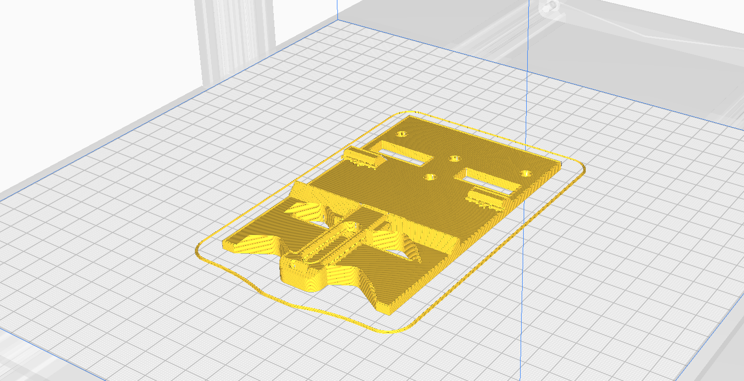 TS MEI 4 Portserver Din-Bracket by Ryno Els | Download free STL model ...