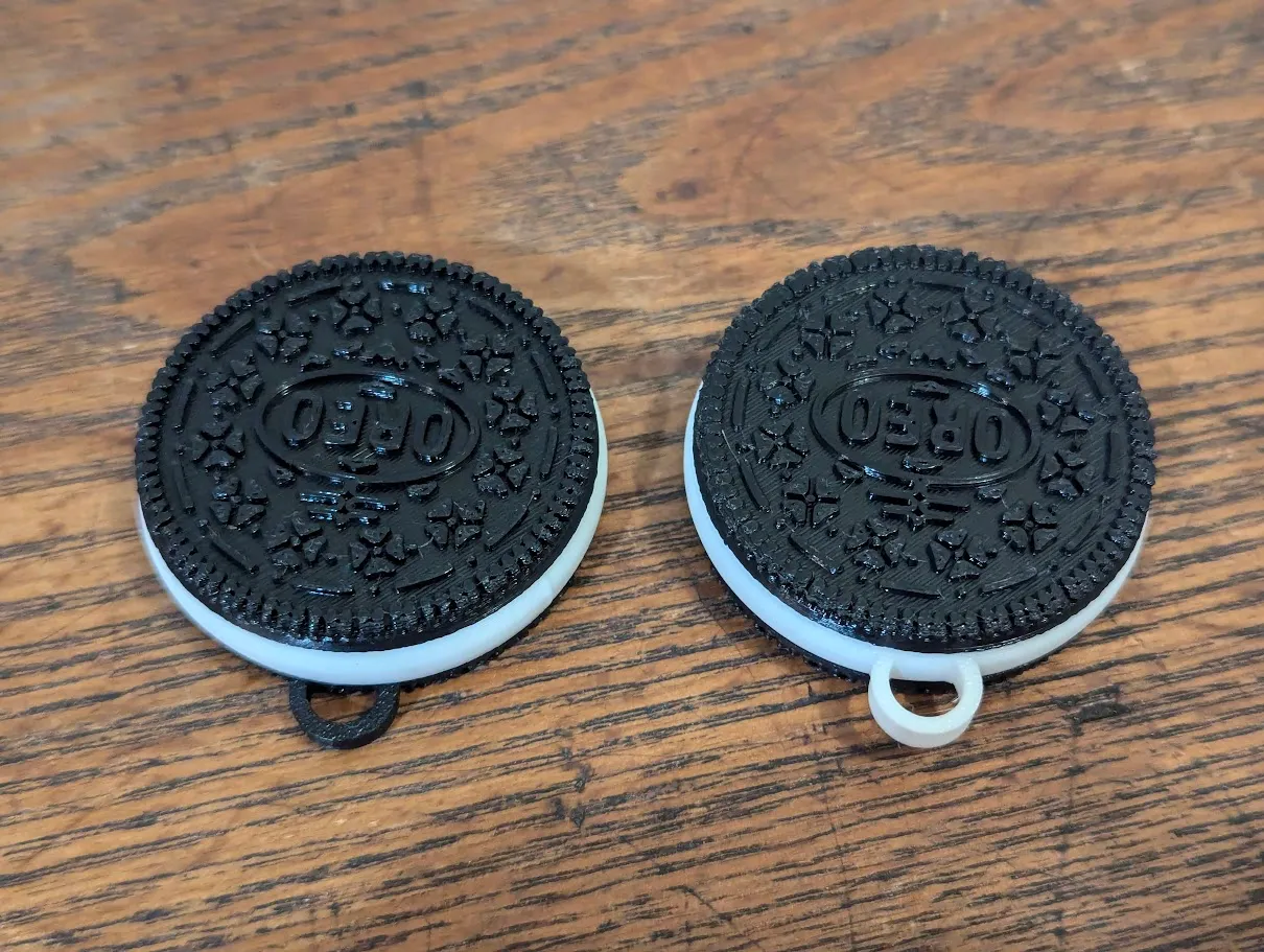 Super Clicky Oreo Spinner Keychain by sliverbaer | Download free STL ...