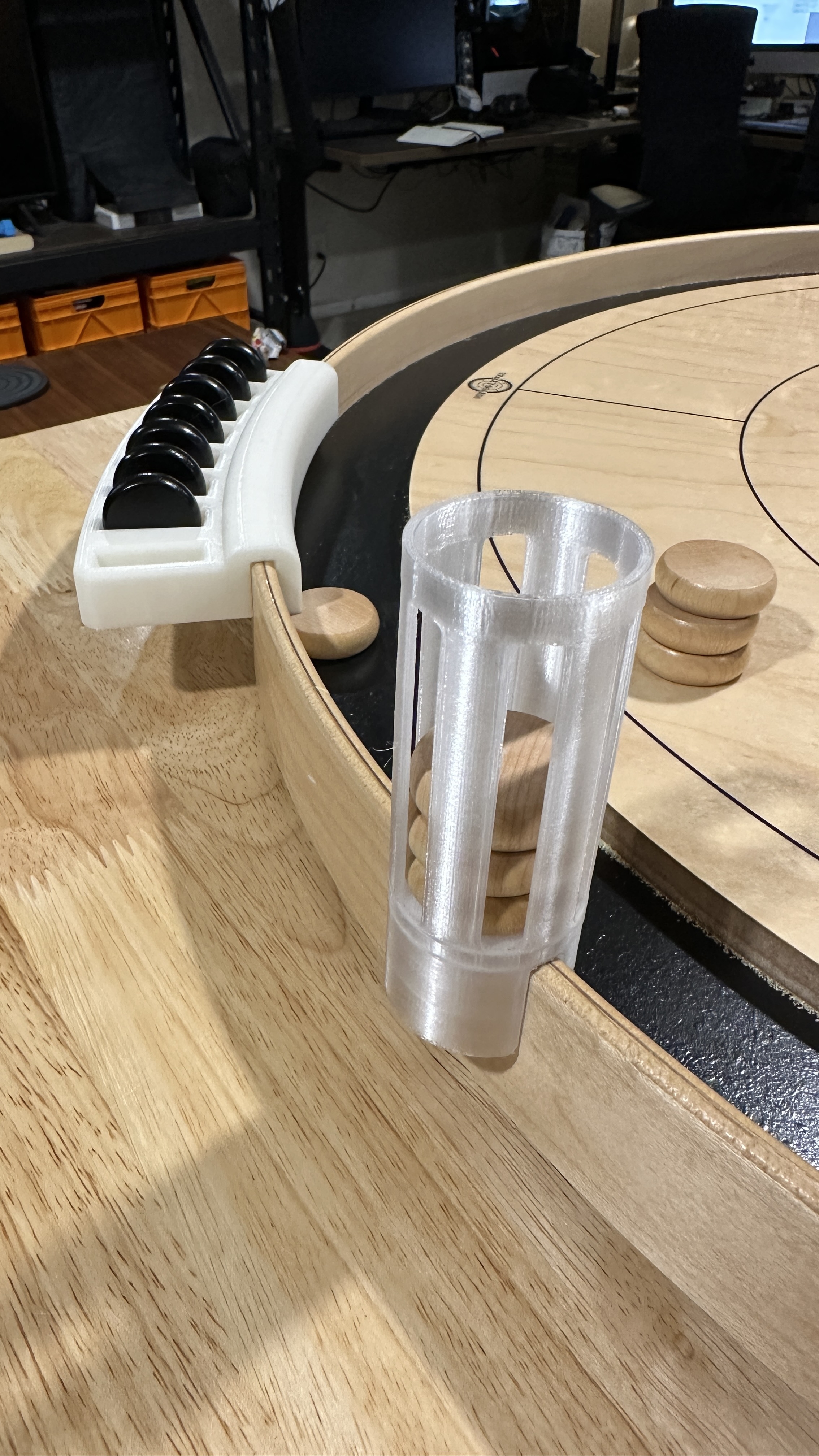 Crokinole Disk and 20's Holder von 3DDIY | Kostenloses STL-Modell ...