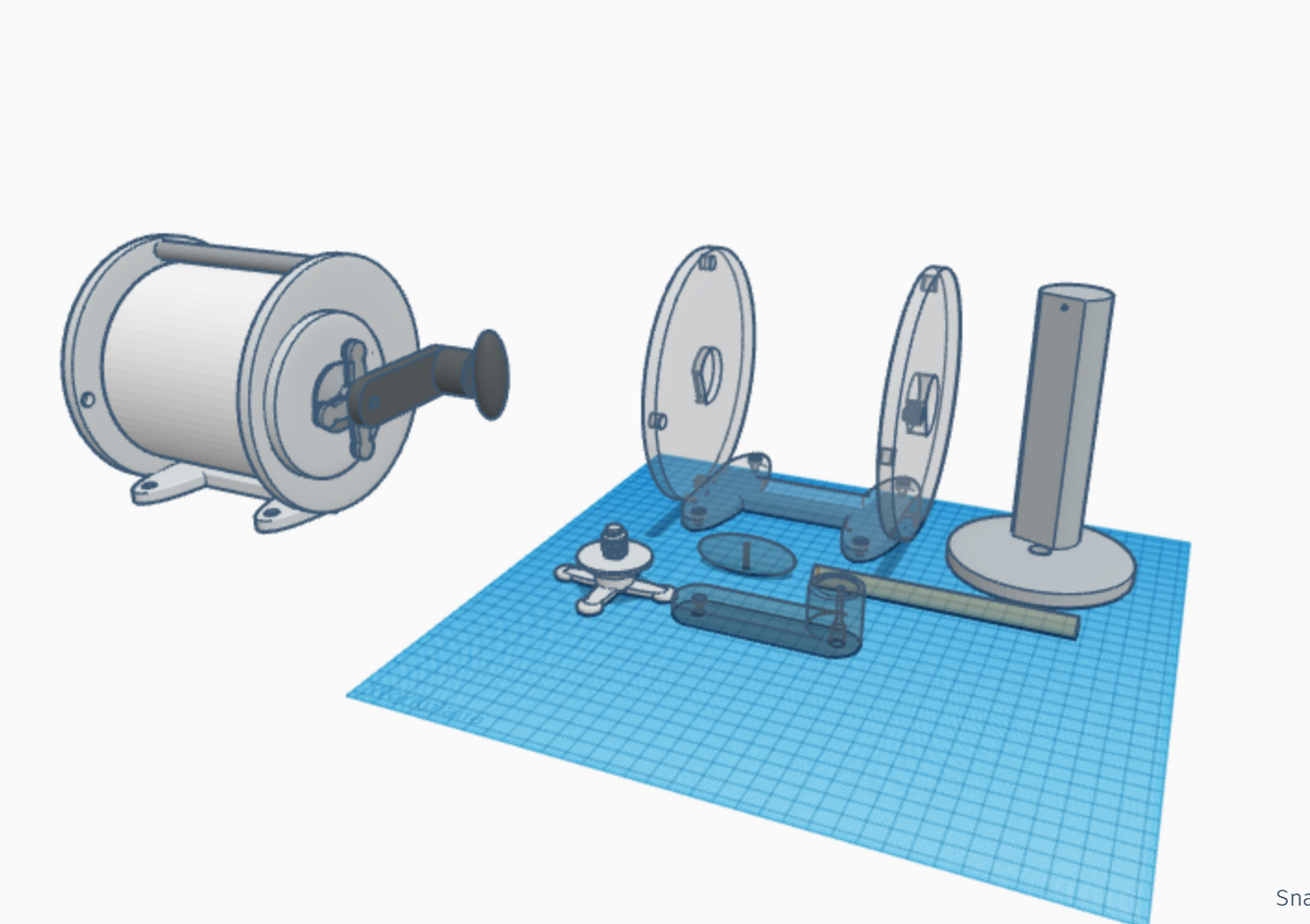 Fishing Reel Toilet Paper Holder by PaPa Dad | Download free STL model ...