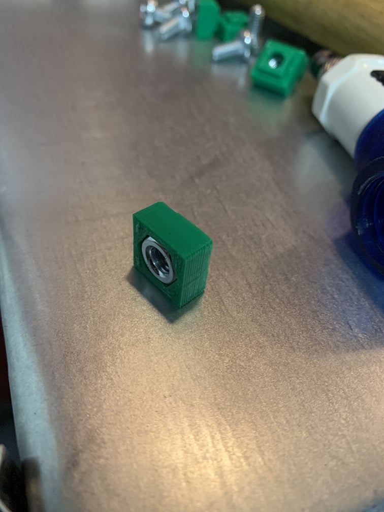 Square Cage Nut by IhatemyISP | Download free STL model | Printables.com