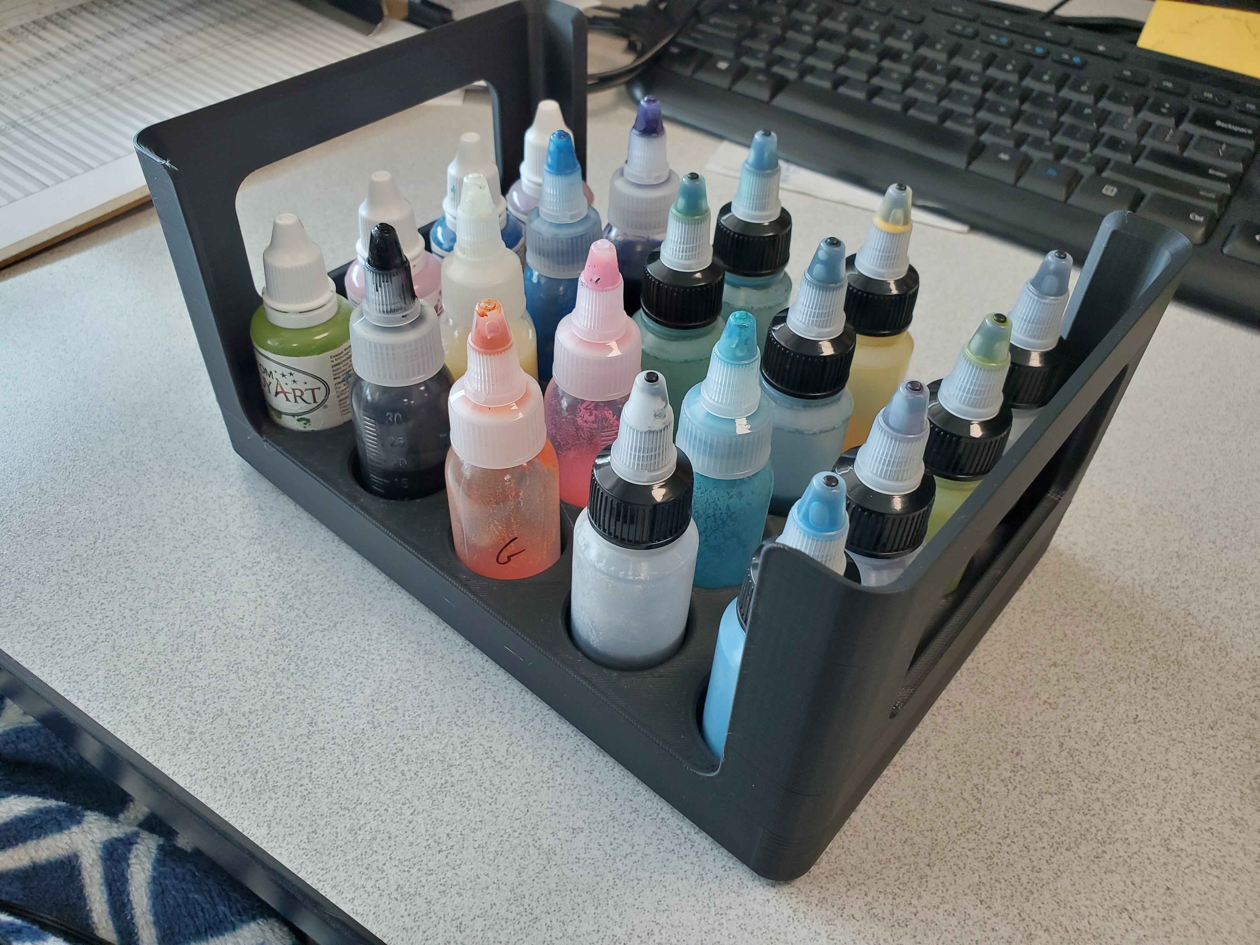 Stackable Paint Crate by Oscar Ortiz | Download free STL model ...