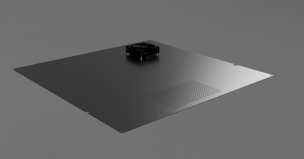K1 Max Stock Bottom Panel by Martin Unzipped | Download free STL model ...