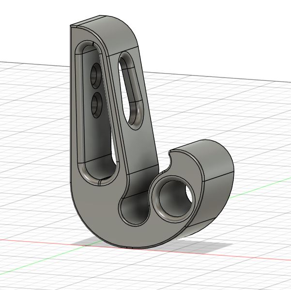Wall Hook by White3D | Download free STL model | Printables.com