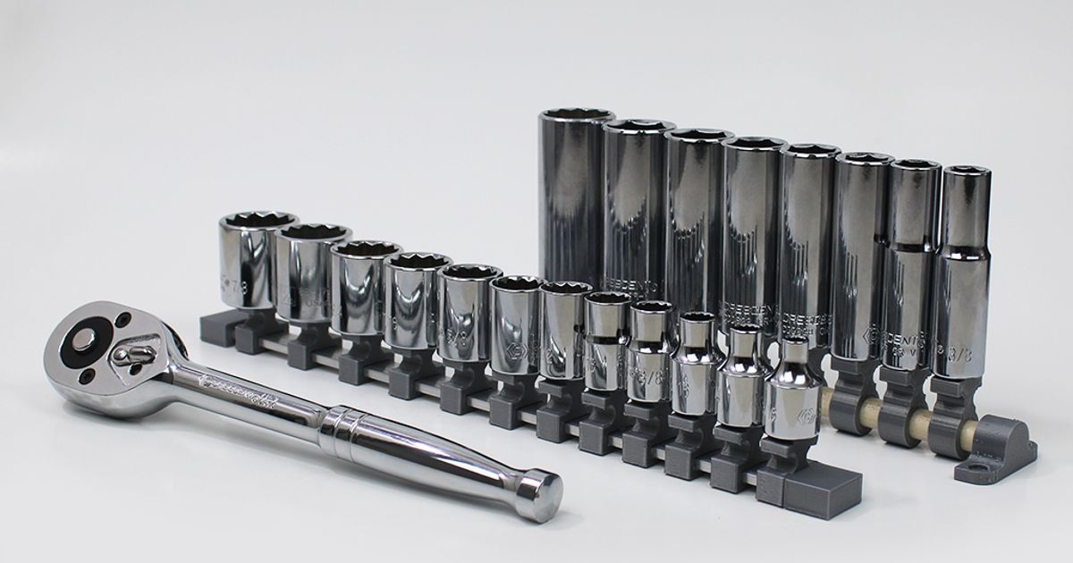 Customizable Socket Set Organizers by Zemba Craftworks | Download free ...