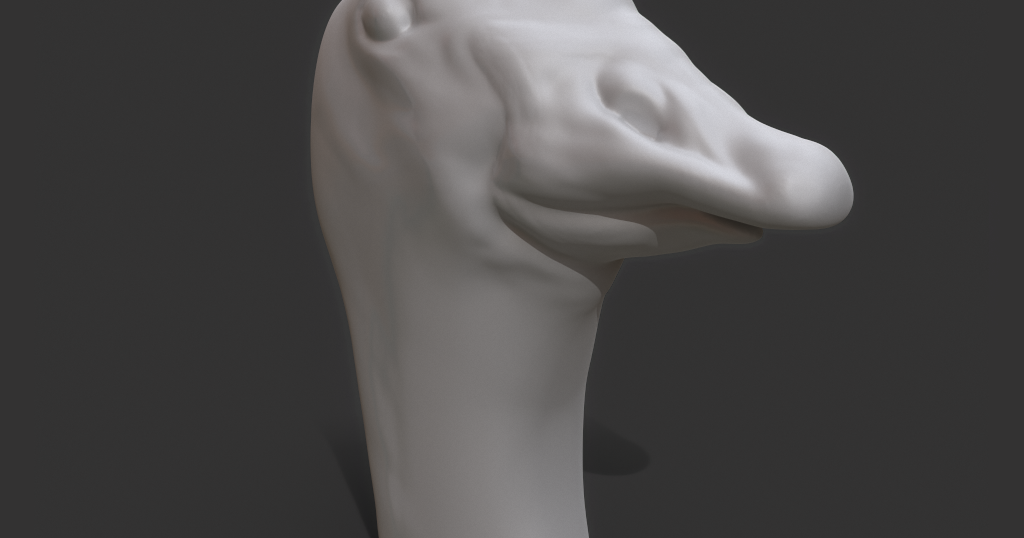 Goose Head by Forged Claws Studio | Download free STL model ...