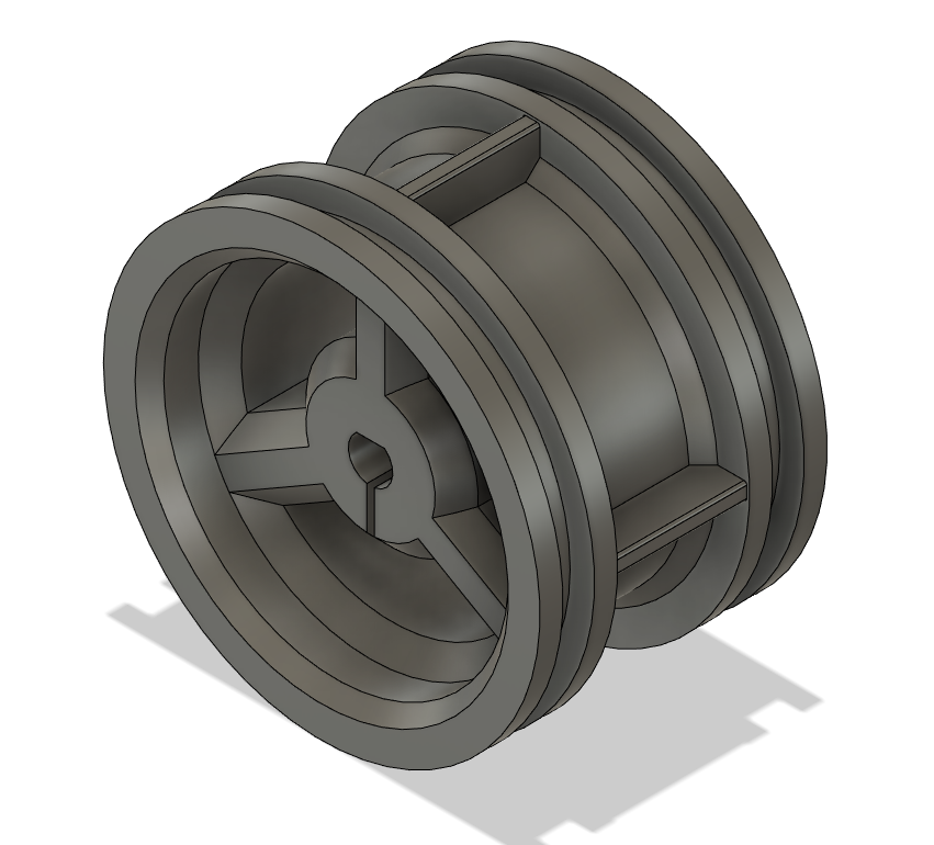 LEGO Technic Compatible Wheel Rim for 3mm D shaft von Hagyma ...