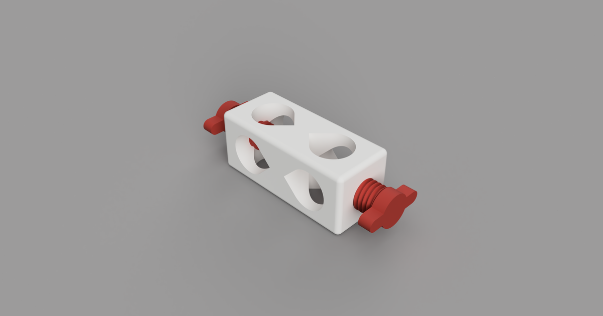 Lab Apparatus Clamp (Closed Connector) by 1832jsh | Download free STL ...