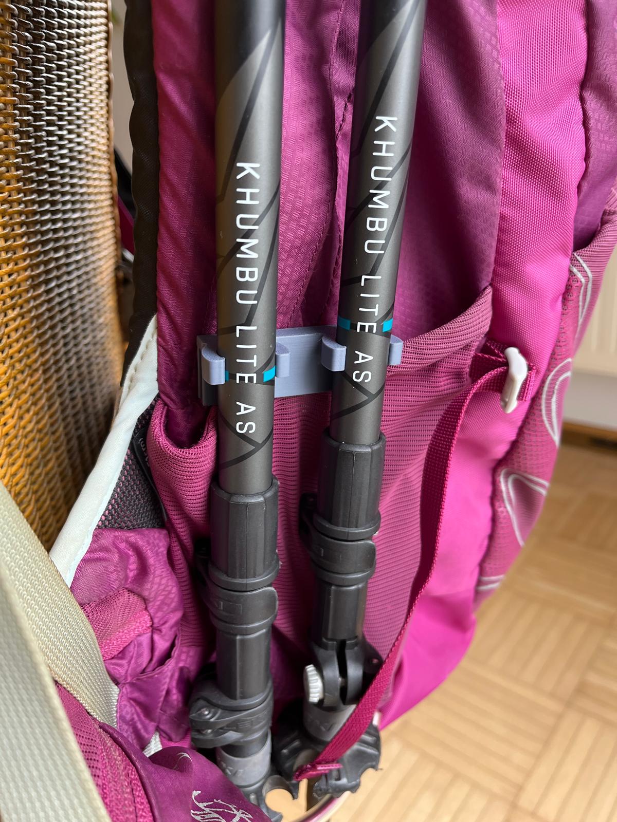 trekking poles backpack holder by user_unkown | Download free STL model ...