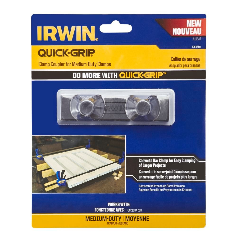 Irwin Quick-Grip Medium-Duty Clamp Coupler Extender by Sir Floyd ...