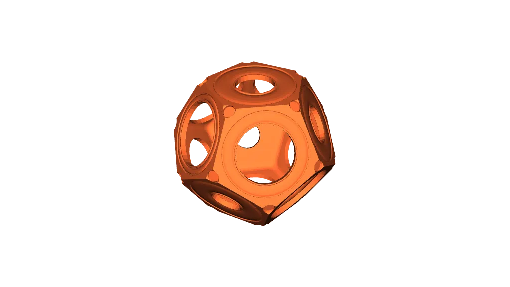 Roman Dodecahedron by Petan | Download free STL model | Printables.com