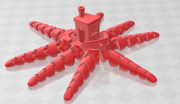 benchy octopus (benchpus) by jan novak | Download free STL model ...