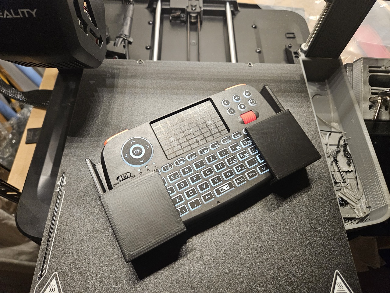 Rii Mini Keyboard Holder by micsafdas | Download free STL model ...