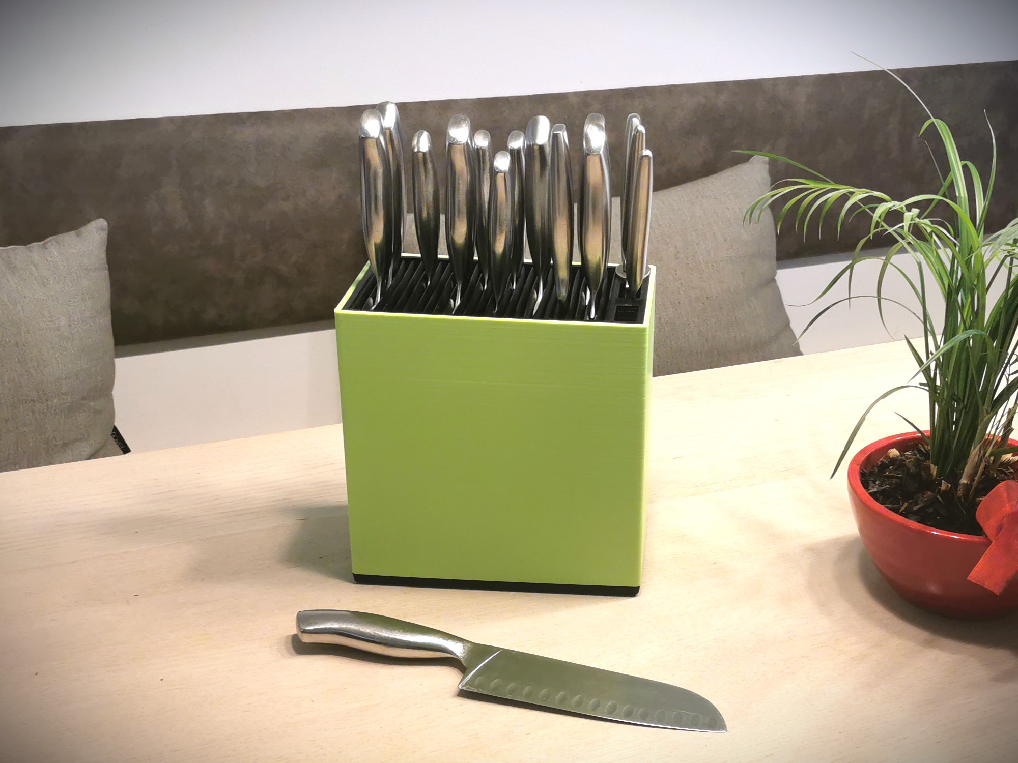 Universal Knife Block (Gridfinity compatible 5x3x35U) by suit ...